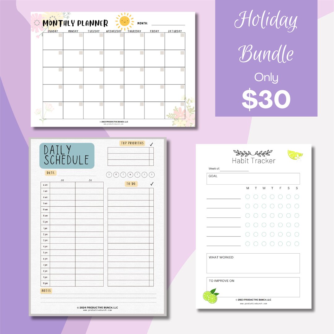 Planners Simplifying Mom-Kid Organization – Productive Bunch